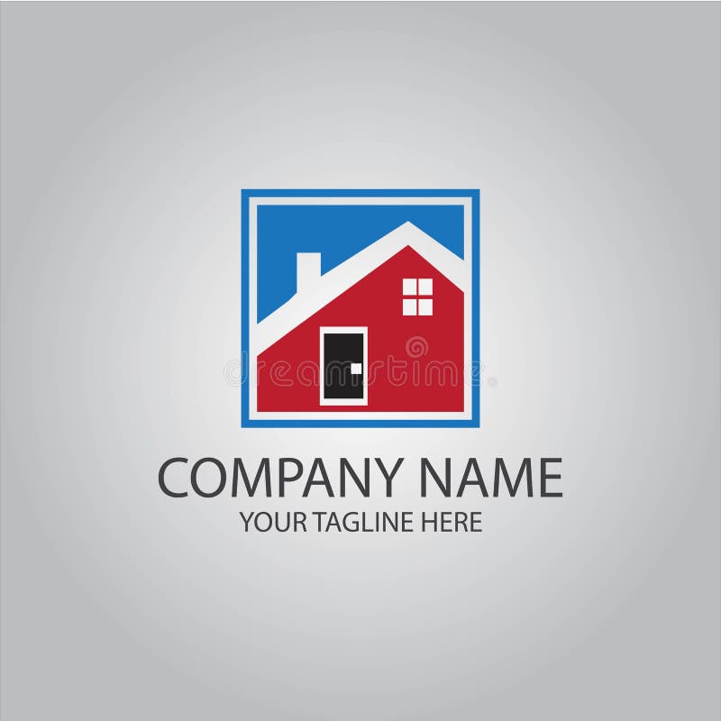 Home company logo stock vector. Illustration of brightly - 83744577