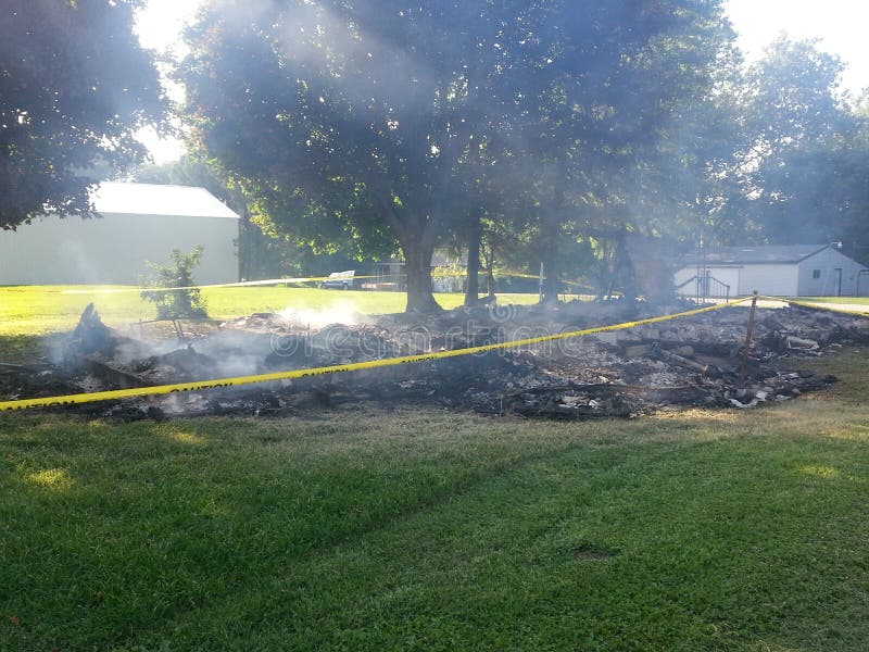 Burned out home stock photo. Image of destruction, loss - 1603282