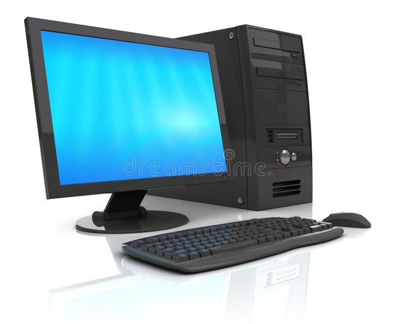 Computer Devices. Mobile Phone, Laptop, Printer, Camera and Tablet Pc ...