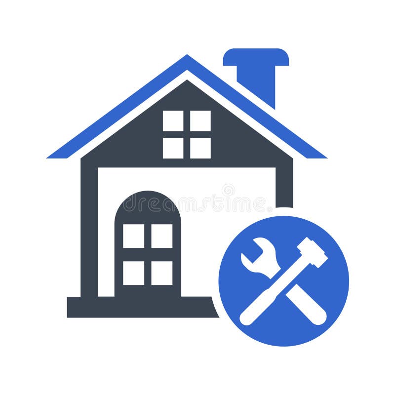 Home Construction Icon stock vector. Illustration of builder - 226189601