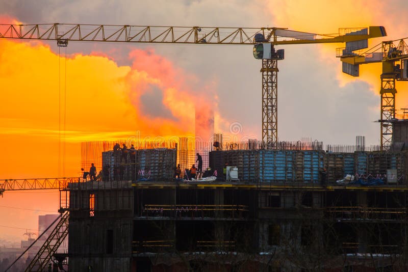 House building sunset stock photo. Image of structure - 105473024