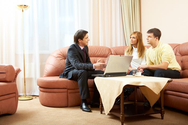 Realtor at work stock photo. Image of confident, manager - 16601924