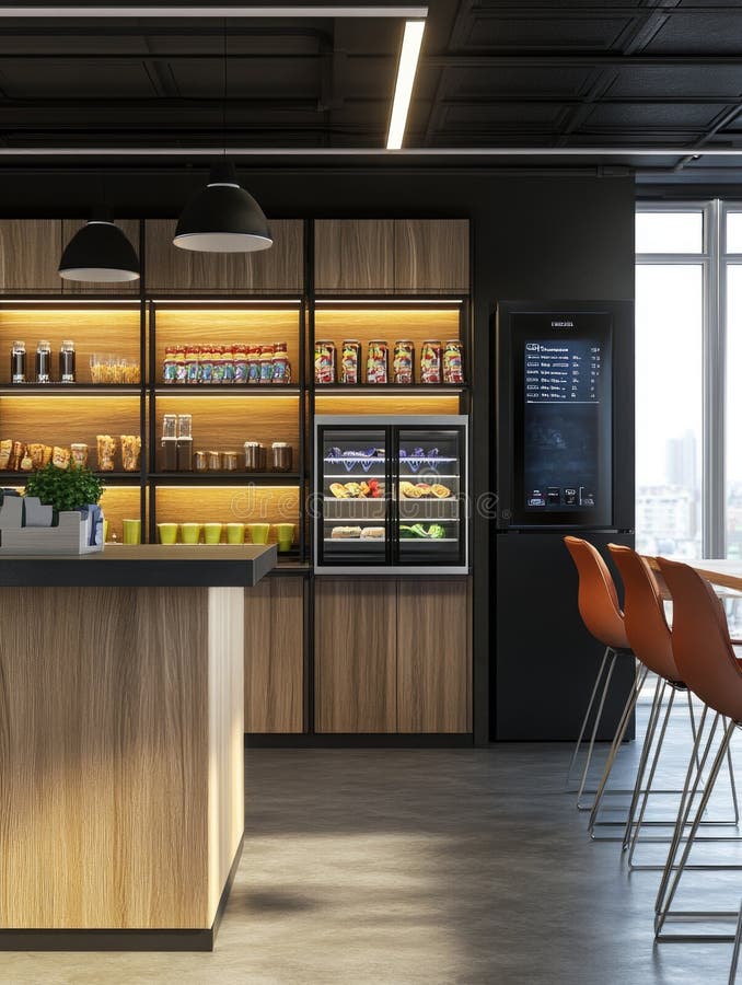 Home cooking area stock photo. Image of interior, minimalist - 378944482