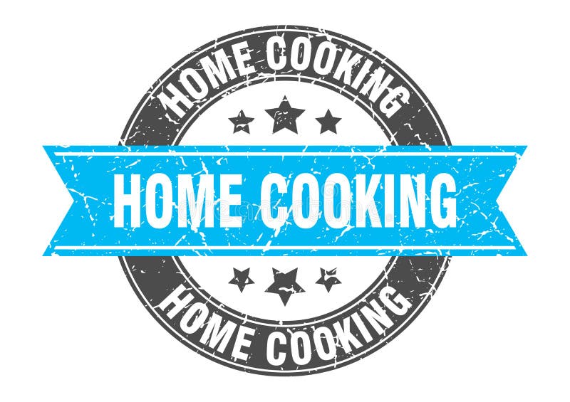 Home Cooking Label. Home Cooking Isolated Seal. Sticker. Sign Stock ...