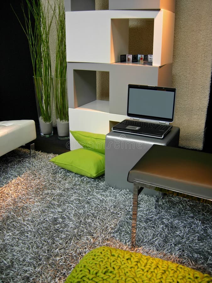 Home corner stock image. Image of laptop, cozy, futuristic - 1325933