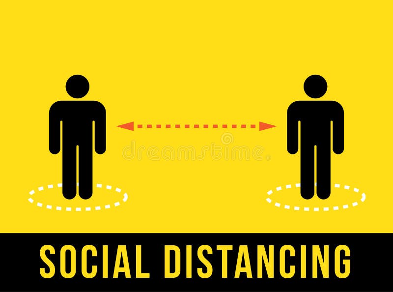 Physical Distance Stock Illustrations – 9,782 Physical Distance Stock ...