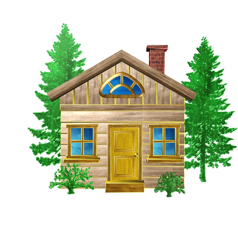 Home,3D illustration stock illustration. Illustration of estate - 93581590