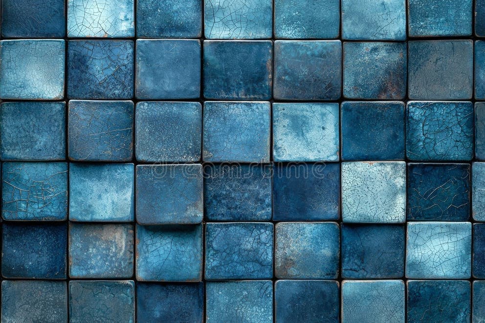 Home Decor, Interior Design, and Wall Art Projects - Blue Ceramic Tile ...