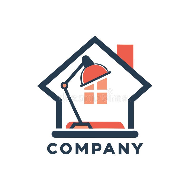 Home Decor Logo Design Vector Template Stock Illustration ...