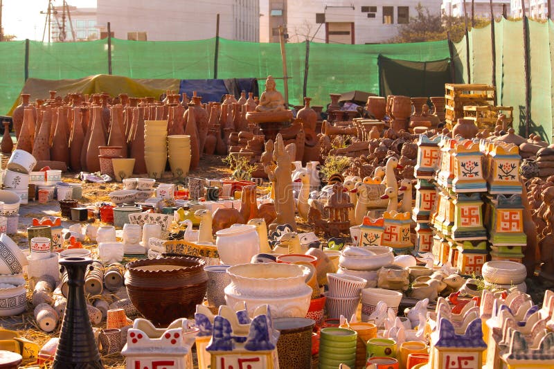 Home Decorative Handicrafts Stall Stock Photo - Image of consumer ...