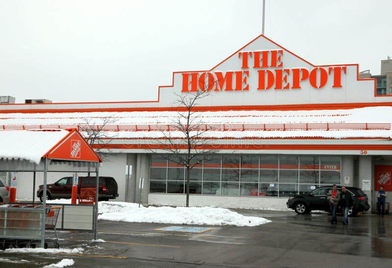 The Home Depot editorial stock photo. Image of home, corporation - 33647453