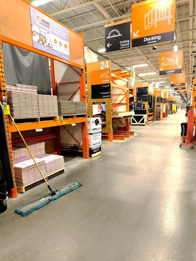 The Home Depot. editorial photo. Image of person, supermarket - 347232731