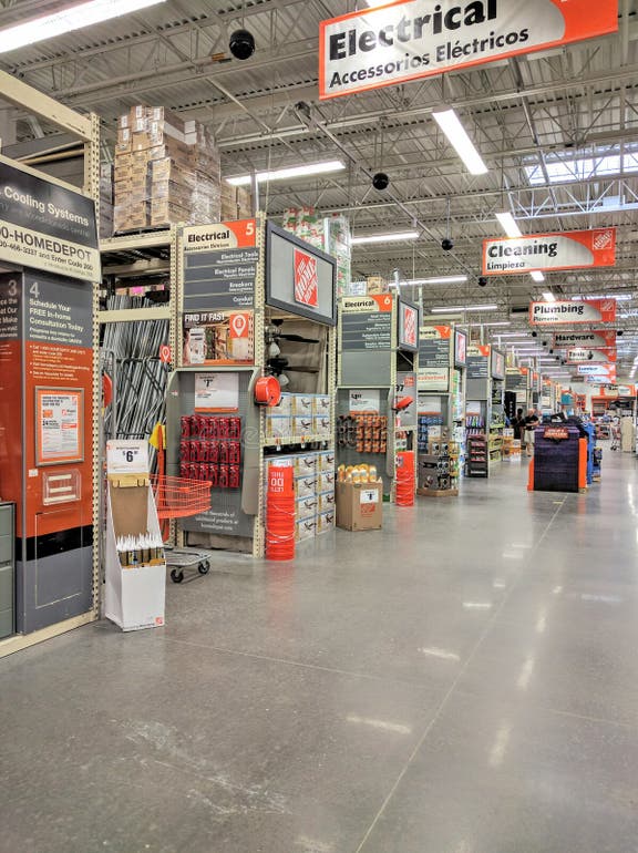 Home Depot store editorial image. Image of view, home - 78711455