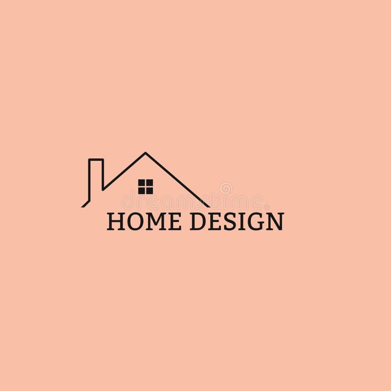 Home design logo design stock illustration. Illustration of house ...