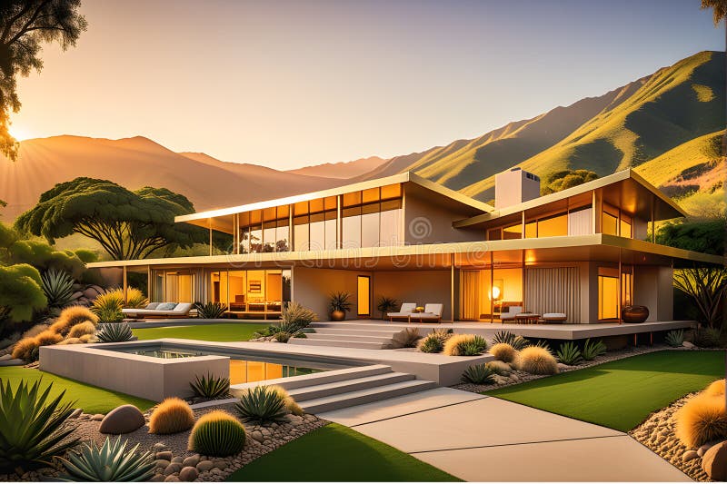 Home Designs Exterior of Outer Building Depicting Real Estate Concept ...