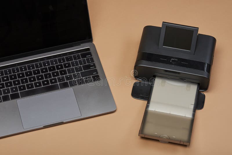 Home desktop printer stock photo. Image of print, modern - 119367892