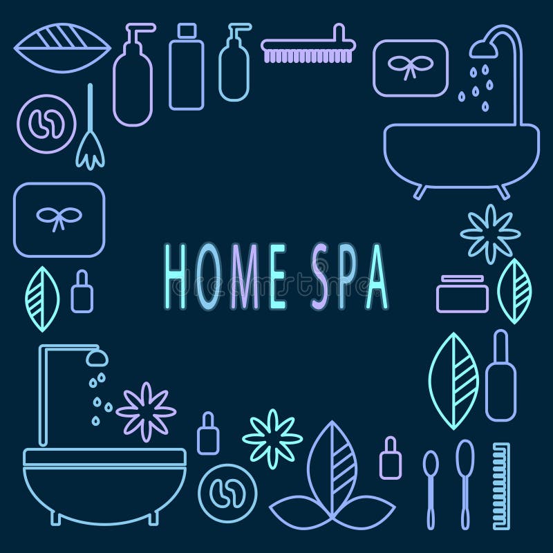 Spa Neon Stock Illustrations – 3,845 Spa Neon Stock Illustrations ...