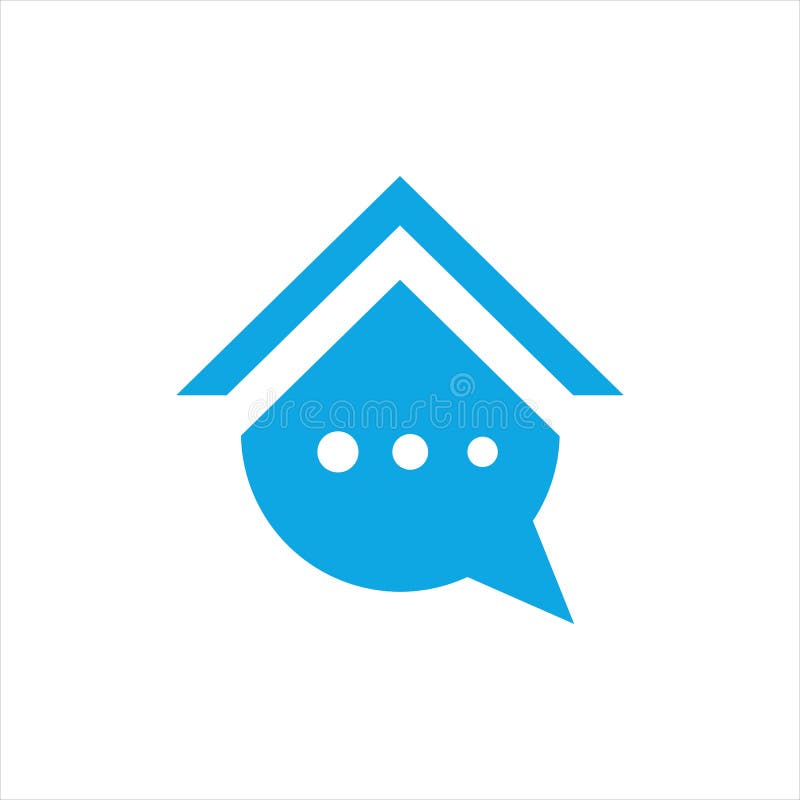 Home End Communication Vector Logo Graphic Modern Stock Vector ...