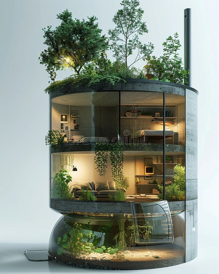 Home Energy System that Converts Organic Waste into Usable Energy Stock ...