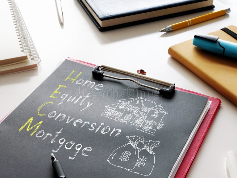 Home Equity Conversion Mortgage HECM is Shown on the Photo Using the ...