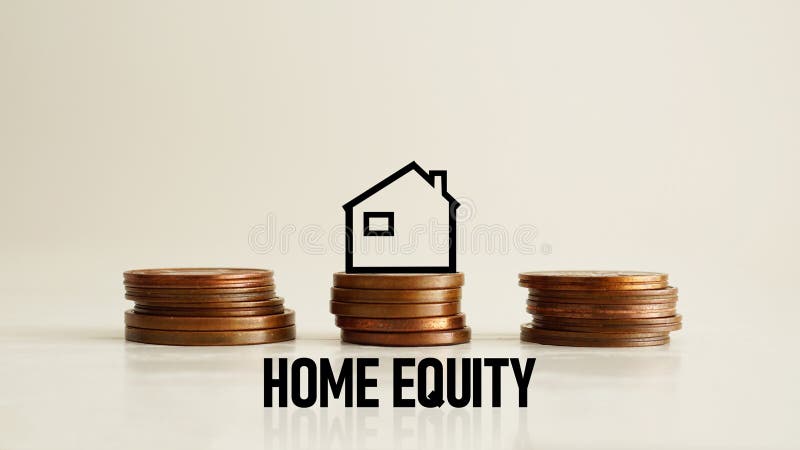 Home Equity Line of Credit HELOC is Shown Using the Text Stock Photo ...