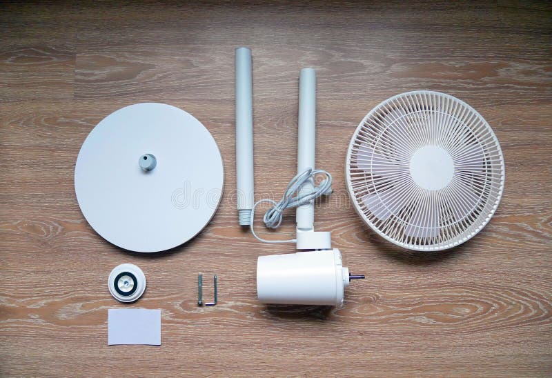 Home Fan. a Fan in the Interior of the House. Stock Photo - Image of ...