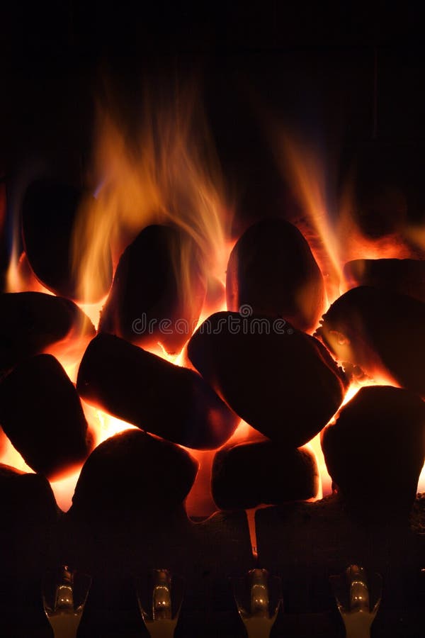 Home Gas fire stock image. Image of revive, heat, homely - 427963