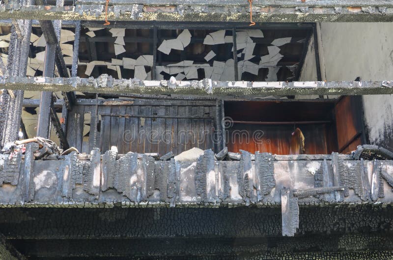 Home Fire Detail Image Conflagration Stock Image - Image of ...