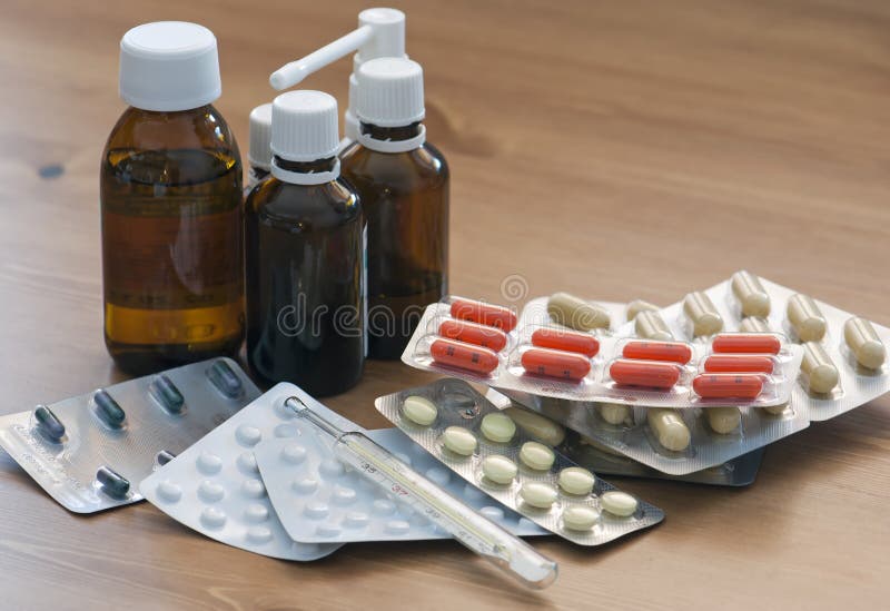 Home first aid kit stock photo. Image of drugstore, pills - 28443118