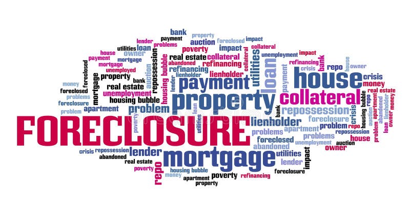 Home with Foreclosure Sign stock vector. Illustration of cartoon - 30878803