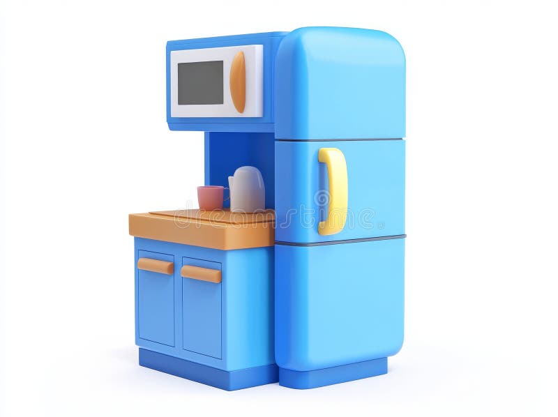 Home Gadgets: a Group of Silver-toned Refrigerator and Washing Machine ...