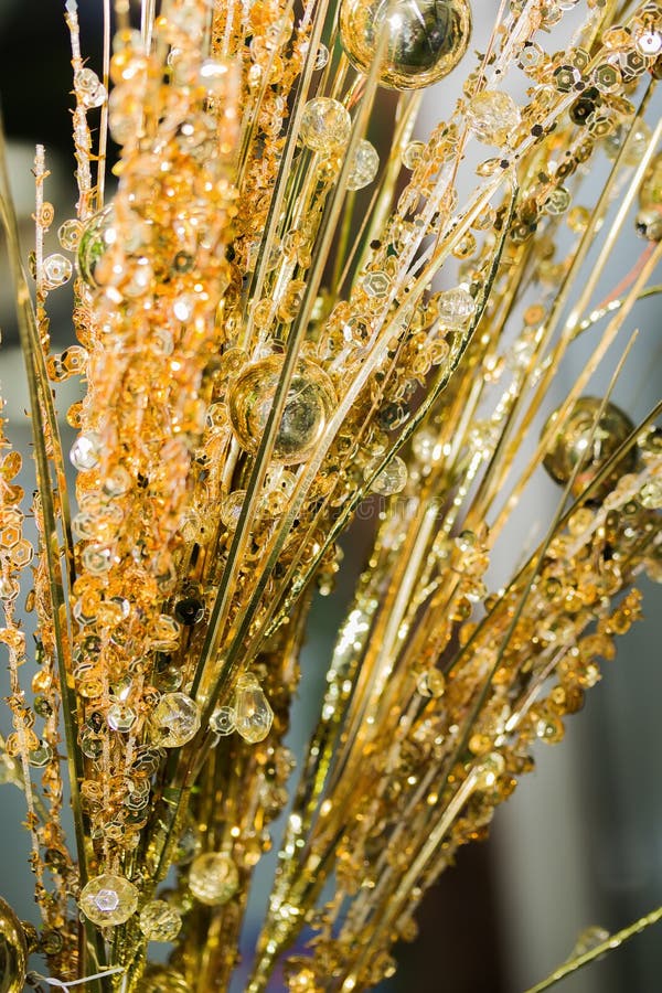 Home Golden Glass Decorations Stock Image - Image of beautiful ...