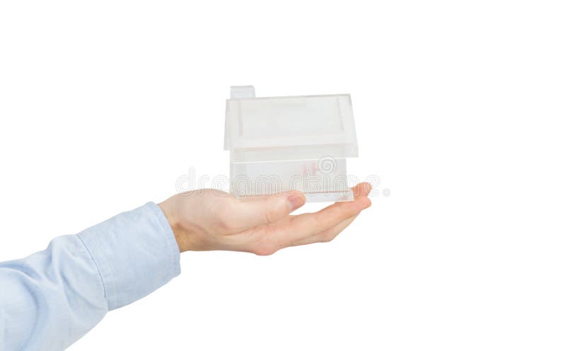 Home in hand stock photo. Image of concept, finance, build - 34427300