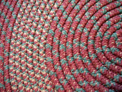 Home: Handmade Coiled Rag Rug Stock Photo - Image of comfort, textile ...