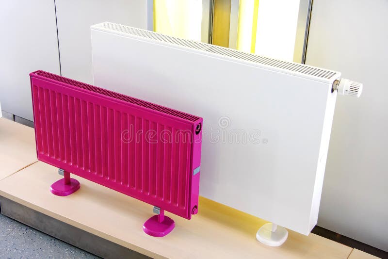 Home Heating System. Heating Panels Stock Photo - Image of economic ...