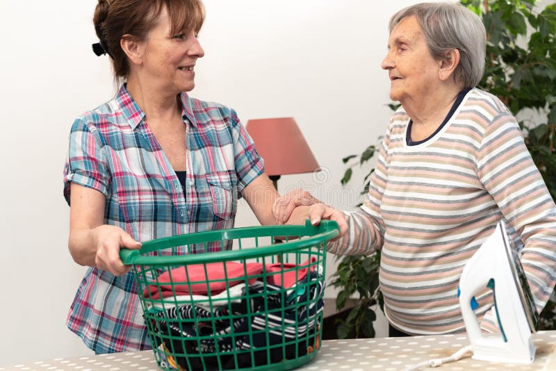 Home help concept stock image. Image of assistance, retired - 165285909