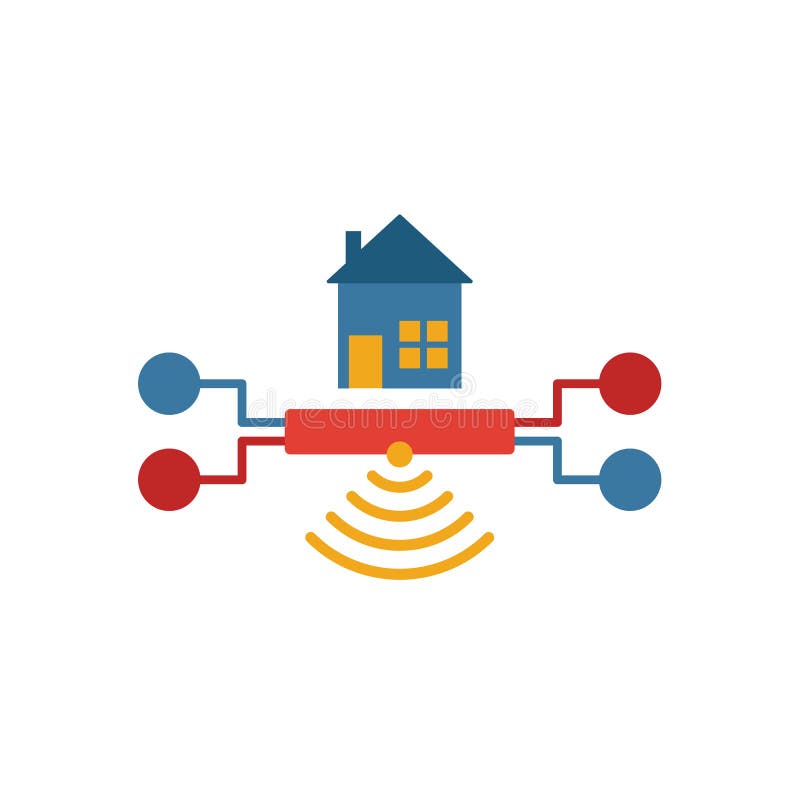 Home Hub Icon. Simple Element from Smart Home Icons Collection Stock ...