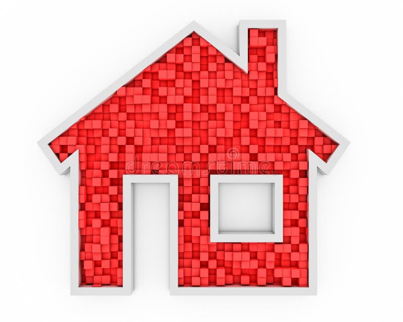 Home Icon stock illustration. Illustration of space, frame - 27631640