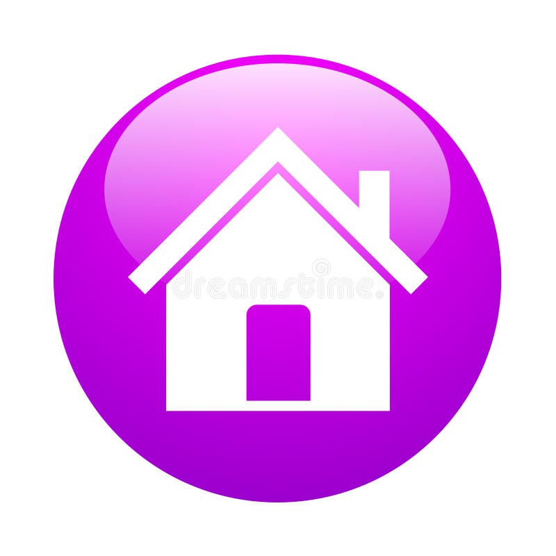 Home Icon Pink