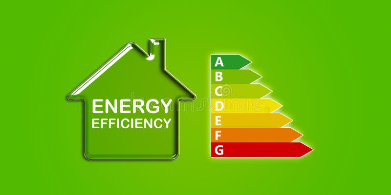 Home Icon , Energy Efficiency and Eco Concept Stock Illustration ...