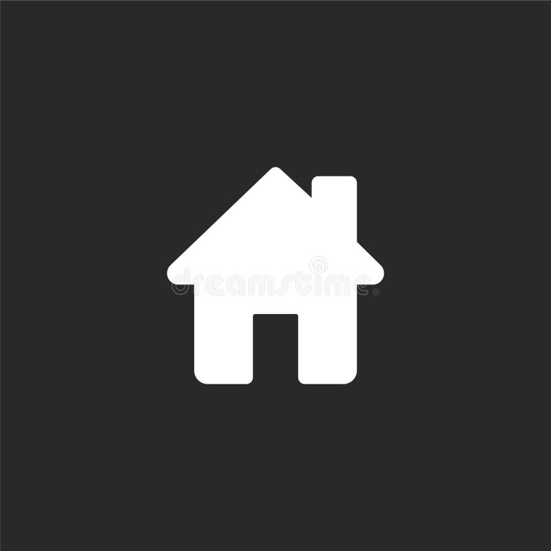 Home Icon. Filled Home Icon for Website Design and Mobile, App ...
