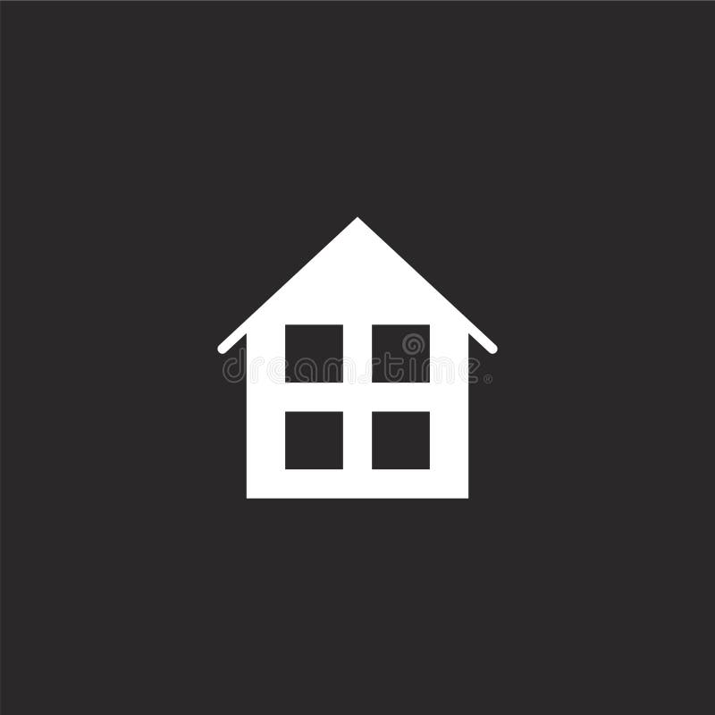 Home Icon. Filled Home Icon for Website Design and Mobile, App ...
