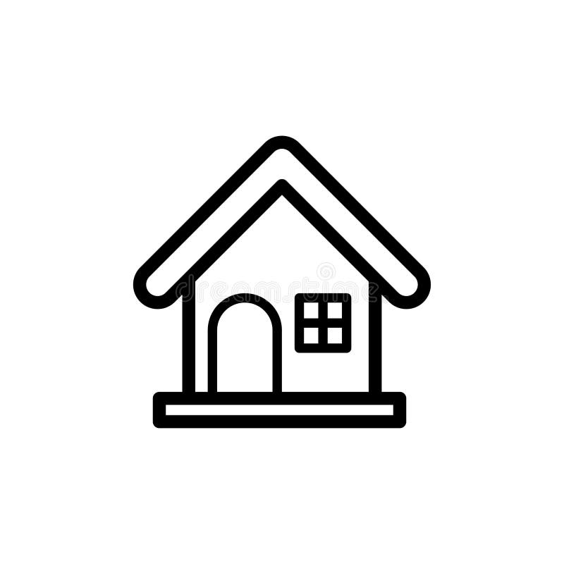 Home Icon Flat Vector Template Design Trendy Stock Vector ...