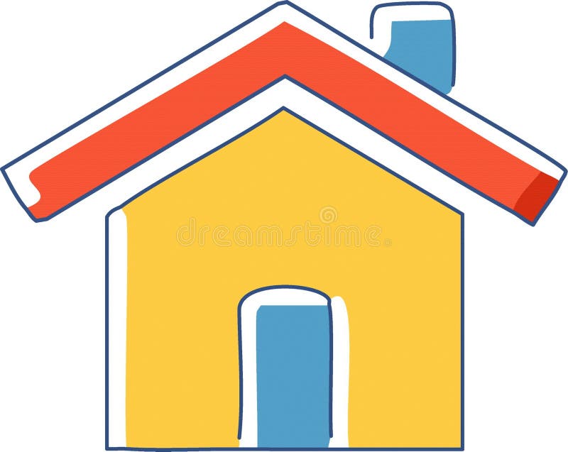 Home Icon for Graphic Design Projects or Web. Vector Illustration Stock ...