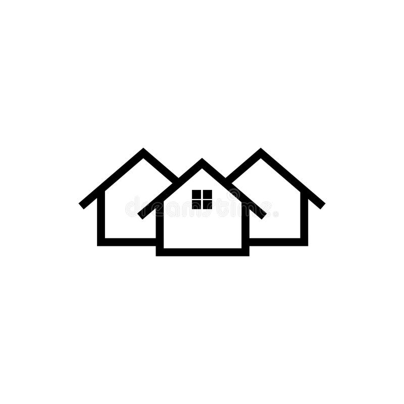 Home Pin Icon in Comic Style. House Navigation Cartoon Vector ...
