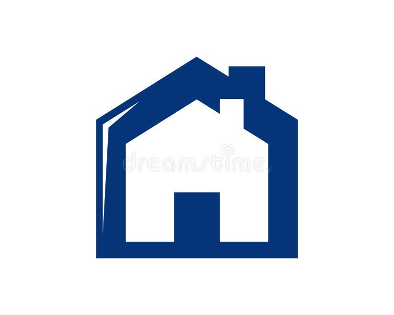 Home Icon Logo Symbol Template Stock Vector - Illustration of mansion ...