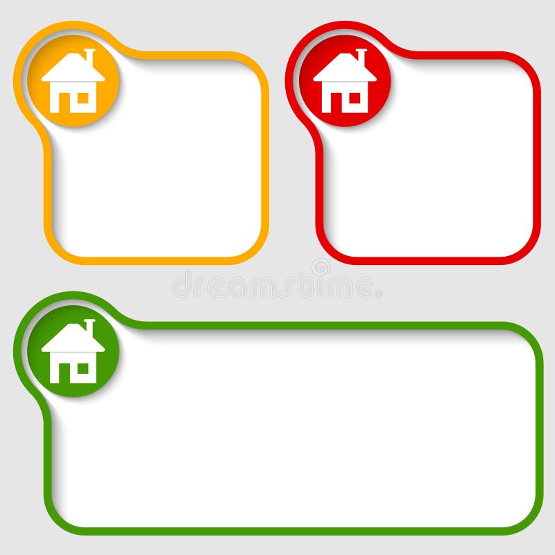 Home icon stock vector. Illustration of modern, message - 52652522