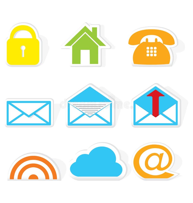 Home icon set vector stock vector. Illustration of isolated - 27783304