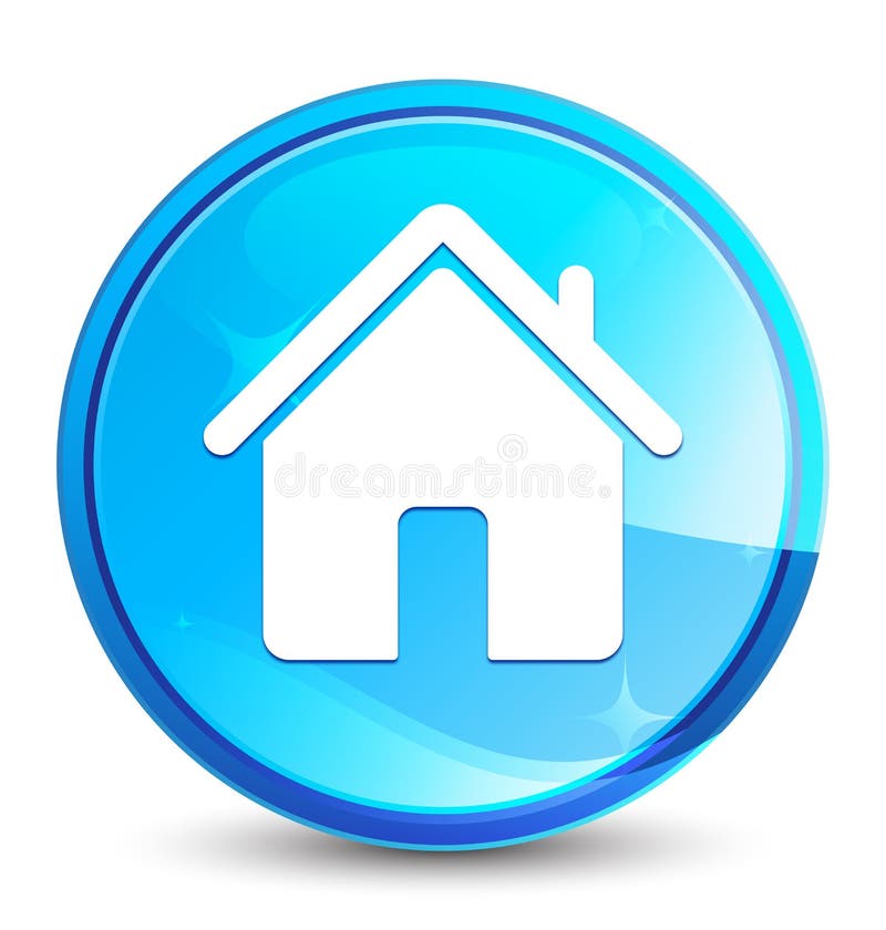 Home Icon Splash Natural Blue Round Button Stock Vector - Illustration ... Home Icon Splash Natural Blue Round Button Stock Vector - Illustration ...