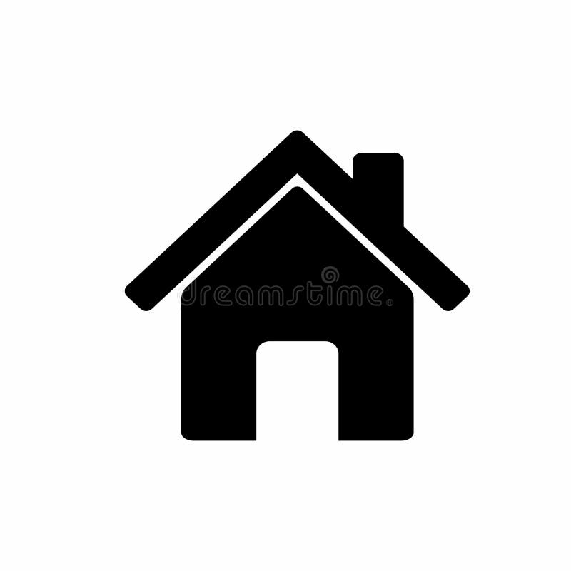 Home Icon Navigation Black Stock Illustrations – 7,861 Home Icon ...